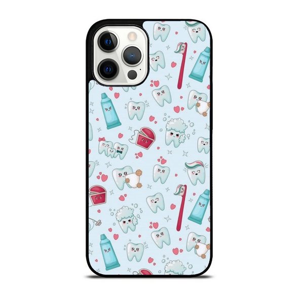 Accessories | Retro Dental Tooth Pattern For Dentists Iphone Case ...